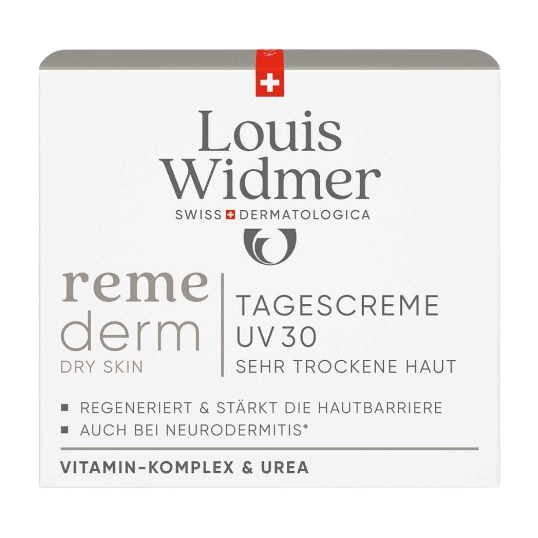 Louis Widmer Remederm Face Cream UV 30 - Swiss skin care - VicNic.com