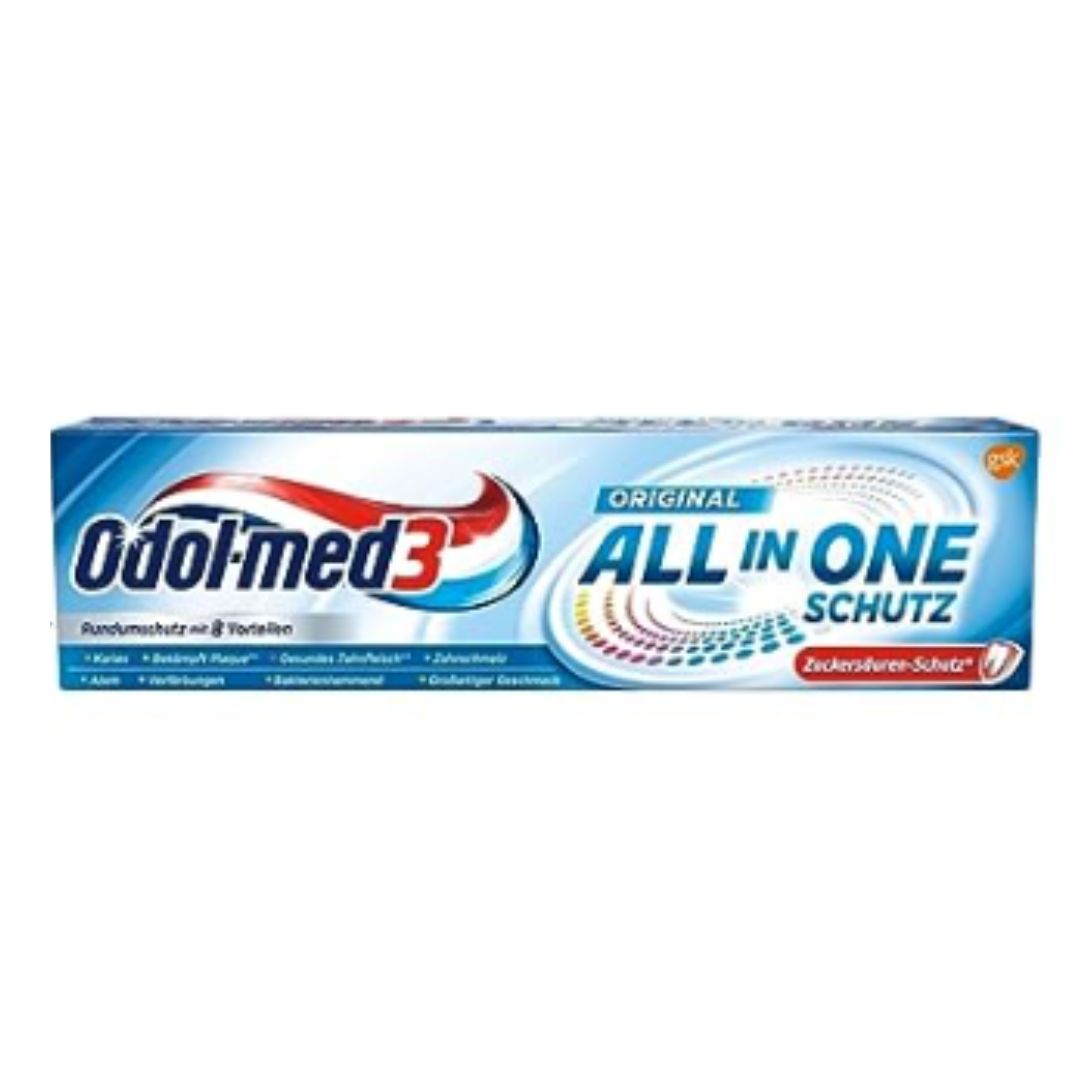 Odol Med 3 Logo Odol Med 3 Extra White 125ml