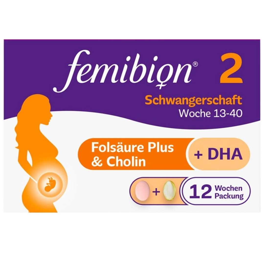 Femibion Pregnancy 2 - Mother Supplement - International Shipping ...