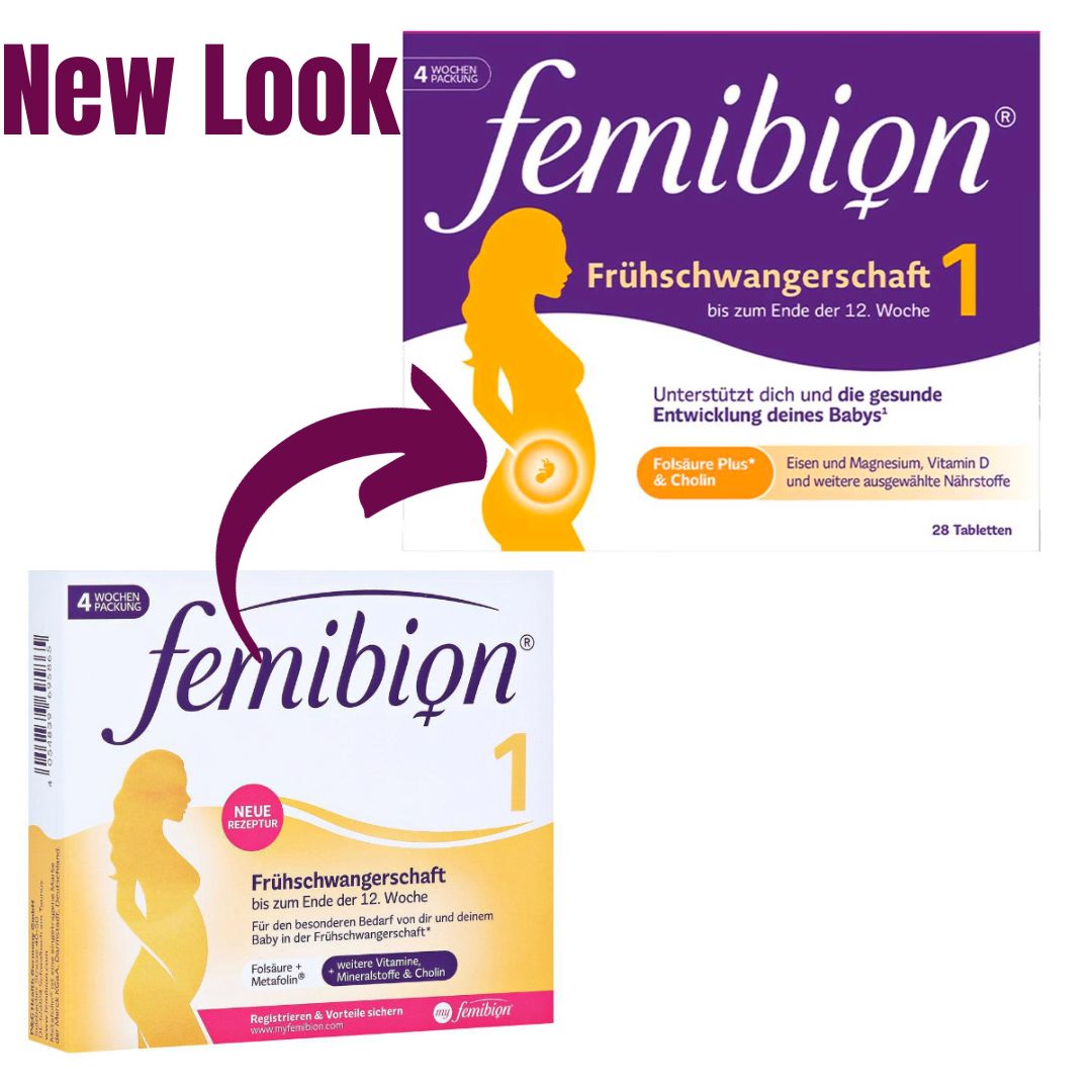 Femibion 1 Early Pregnancy (4 weeks usage)- Pregnancy Supplement ...
