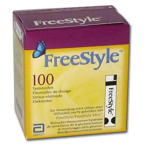 Freestyle Test Strips 100 Pcs - VicNic.com