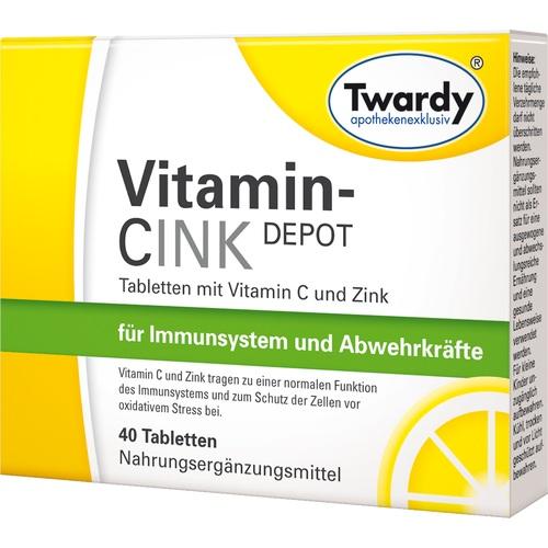 Vitamin Cink Depot Tablets 40 Pcs - VicNic.com