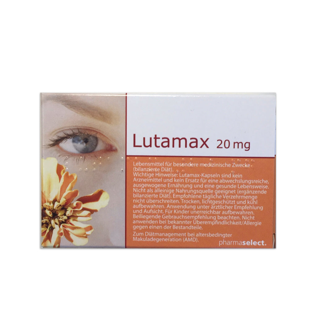 Lutamax 20 Mg Capsules - for eyes - VicNic.com