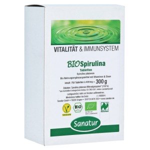 Biospirulina Microalgae 400 Mg Tablets Refilling. 750 Pcs - VicNic.com