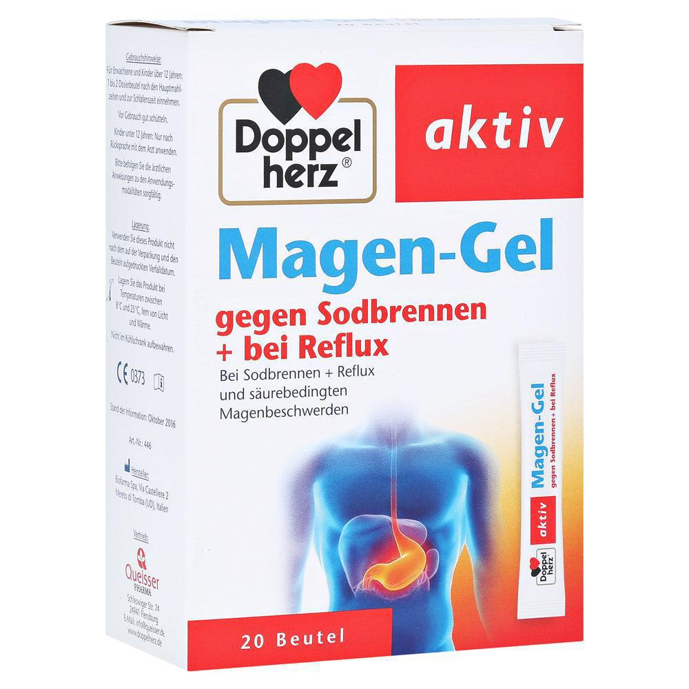 Doppelherz Stomach Gel against Heartburn + Reflux - VicNic.com