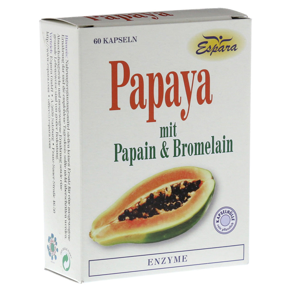 Papaya Capsules 60 Pcs - VicNic.com