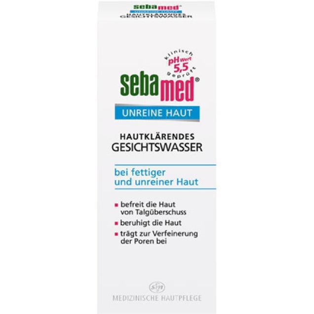 Sebamed Clear Face Clarifying Facial Water - Oily & Acne Skin Care ...